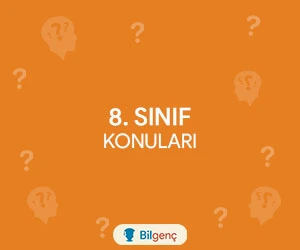 8. Sınıf Konuları ve Müfredatı (2024-2025) MEB | Bilgenç