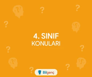 4. Sınıf Konuları ve Müfredatı (2024-2025) MEB | Bilgenç